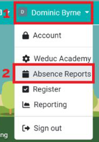 How to process absence requests – Weduc